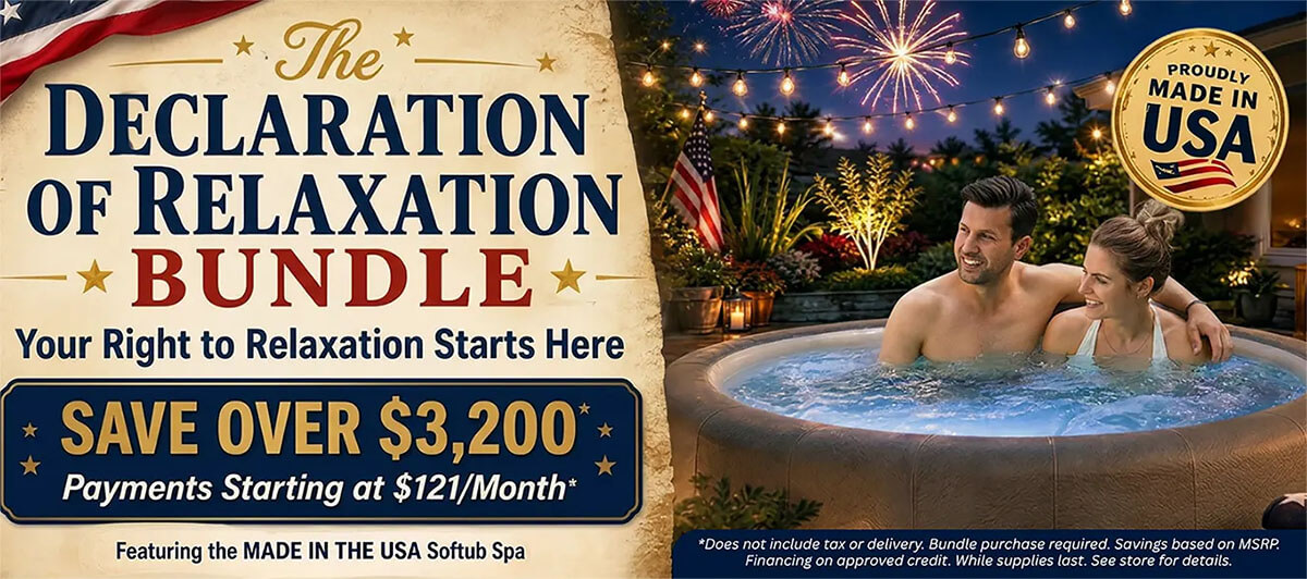 Spring Softub Sale – Save $3,348 on Softub Hot Tub Bundle